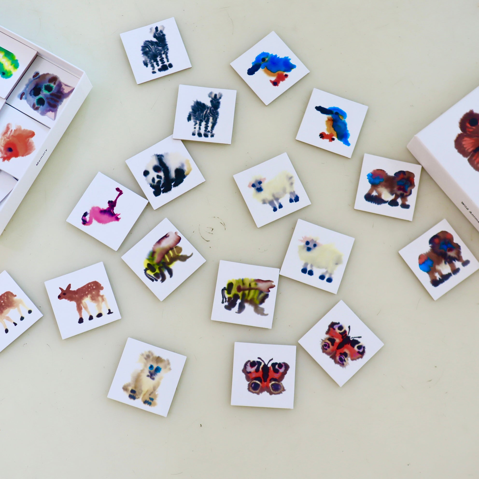 WILD ANIMALS MEMORY GAME – GIGINA